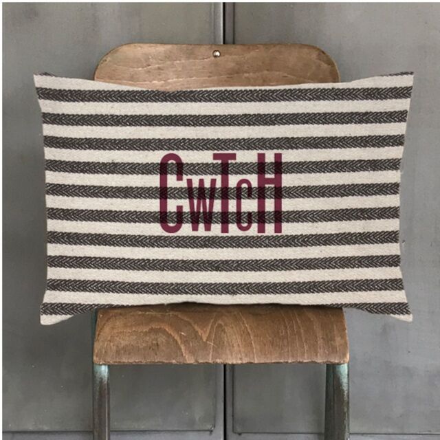 Long Striped Cushion Cwtch /Cuddle by Debenhams | ufurnish.com