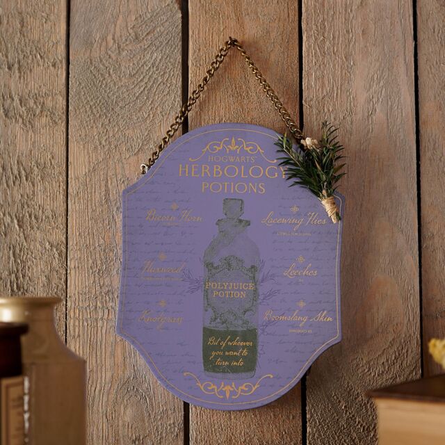 Harry Potter Herbology Plaque - Polyjuice by Debenhams | ufurnish.com