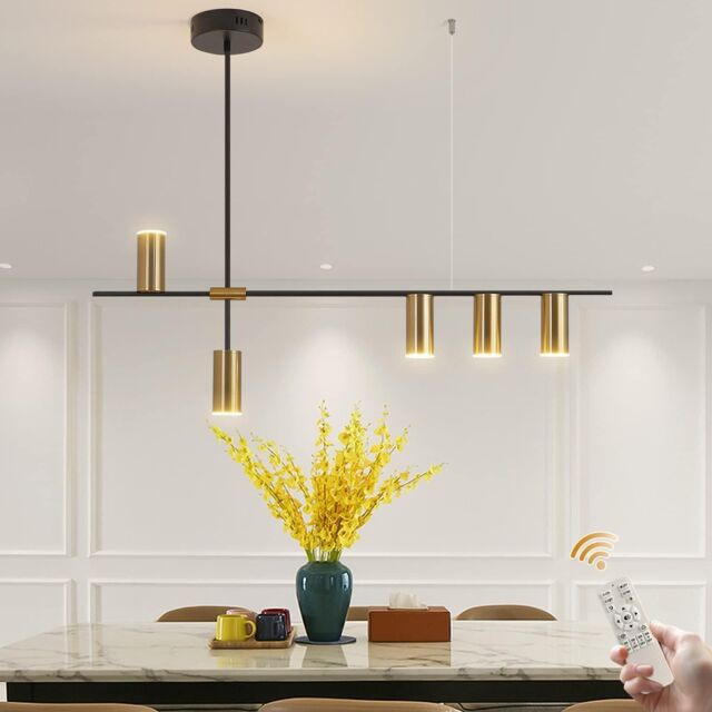 5-Light Gold Dimmable LED Pendant Light by Debenhams | ufurnish.com
