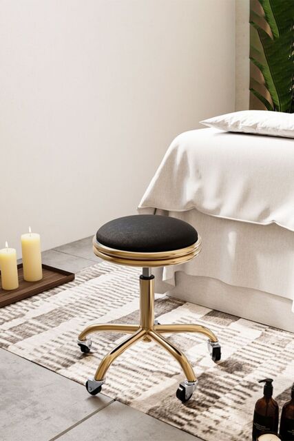 Rotating Lift Barber Shop Rolling Stool Cosmetic Stool by Debenhams ...