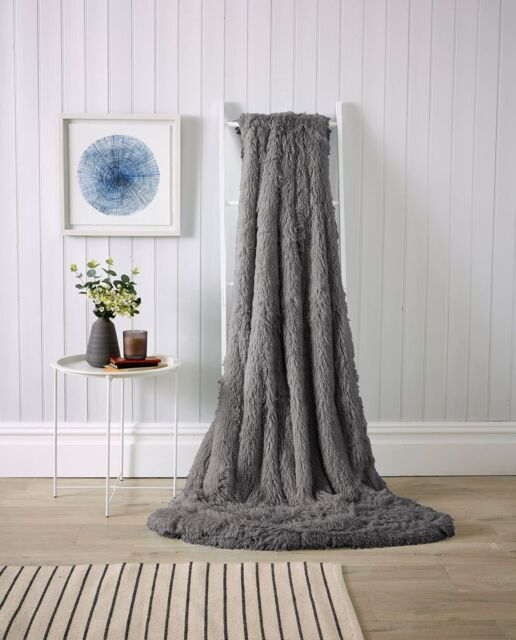 Snuggle Fluffly Huggable Blanket in Pink, 150 x 200cm by Debenhams ...