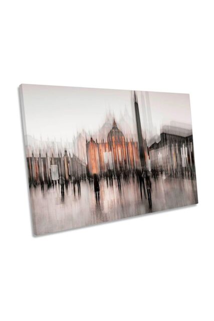 "CanvasGeeks St Peters Square Rome Abstract City Canvas Wall Art ...