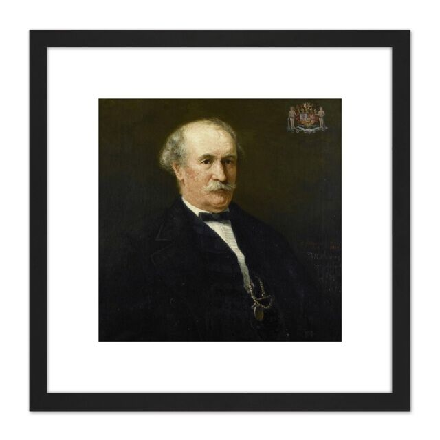 Mesdag Menno David Earl Van Limburg Stirum 8X8 Inch Square Wooden ...