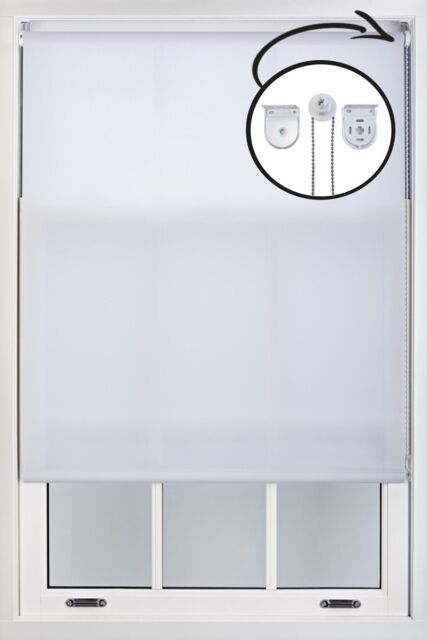 Daylight Roller Blinds with Metal Fittings - Trimmabe Window Shade for Home and Office by ...