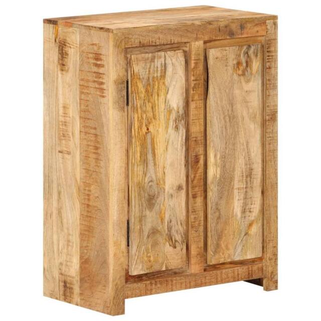 Berkfield Home Sideboard 55x33x75 cm Solid Wood Mango in Brown - Size ...
