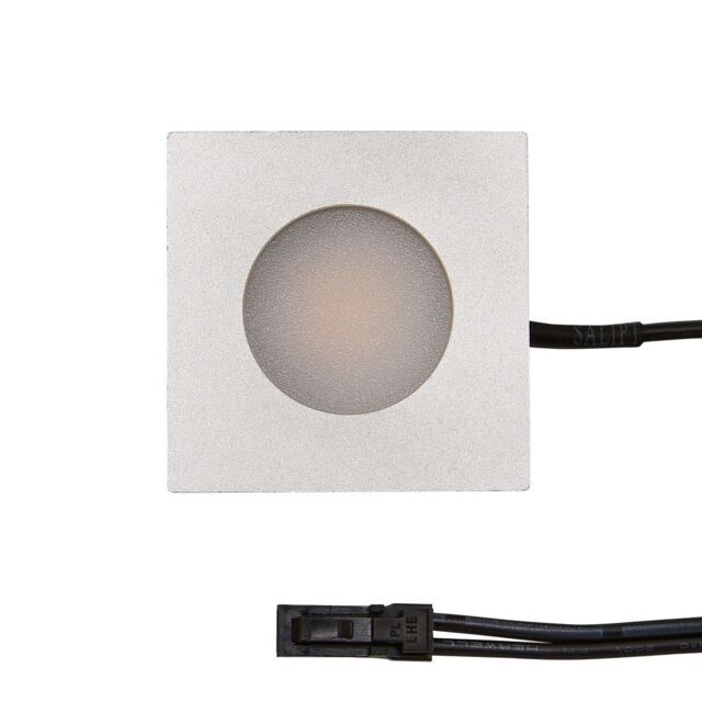Square 35mm 4000k LED Outdoor Recessed Ground Light Aluminium by ...