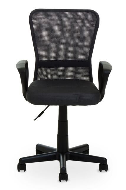 Stratford Black Tapered Back Home Office Chair by Debenhams | ufurnish.com