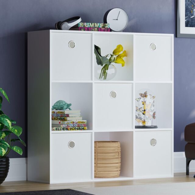 Home Discount Vida Designs Durham 3x3 Cube Storage Unit & Cube Storage ...