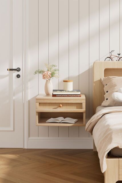 Wall Mounted Floating Bedside Table by Debenhams | ufurnish.com