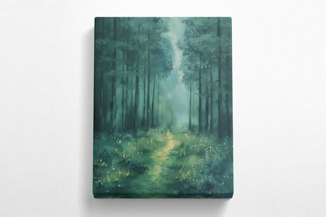 Texture Woodland Canvas Print by Debenhams | ufurnish.com