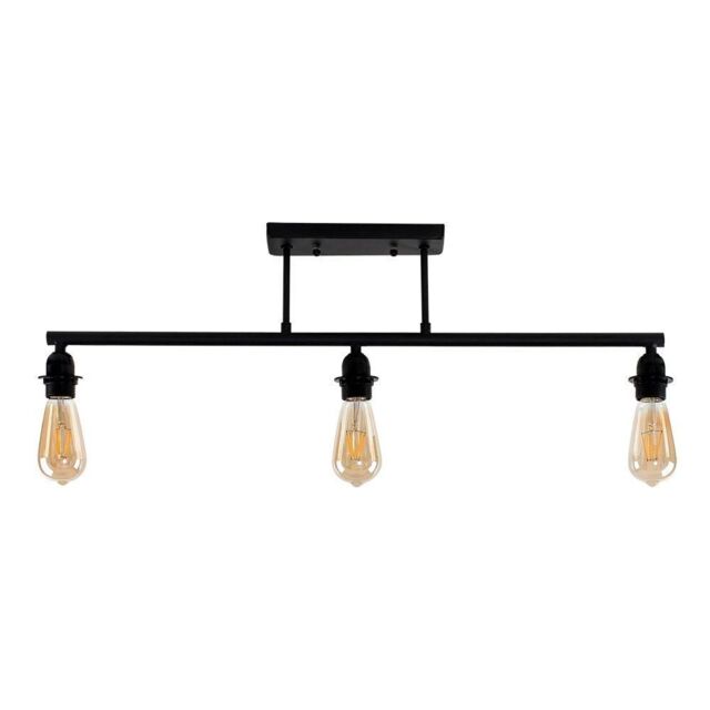 Fillatt 3 Way Black Ceiling Bar Light by Debenhams | ufurnish.com