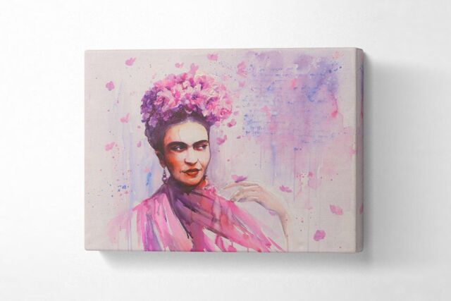 Frida Kahlo Writing Canvas Print by Debenhams | ufurnish.com