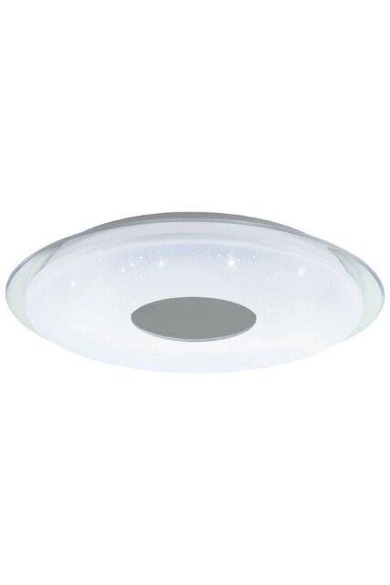 Lanciano-Z Plastic Crystal Effect Integrated LED Smart Light Flush ...