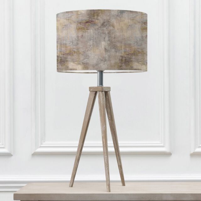 Aratus Table Lamp With Monet Eva Lampshade by Debenhams | ufurnish.com