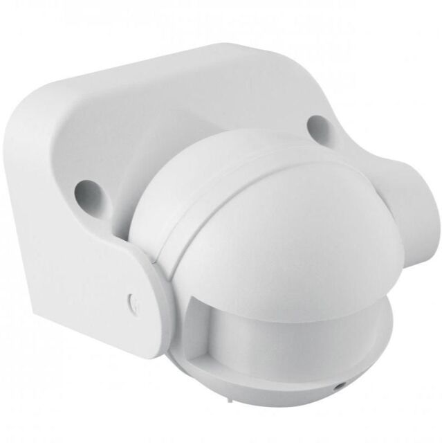 CGC Lighting Surface Mount Microwave Motion Sensor IP44 White Wall or ...