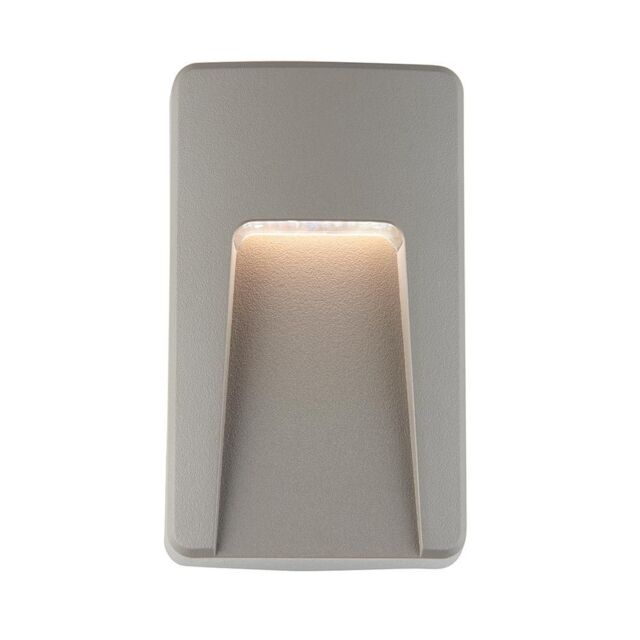 Severus CCT LED Outdoor Surface Mounted Wall Guide Light Grey ...
