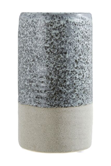 Portable Small Grey Vase, Versatile Flower Vase, Glazed Finish ...