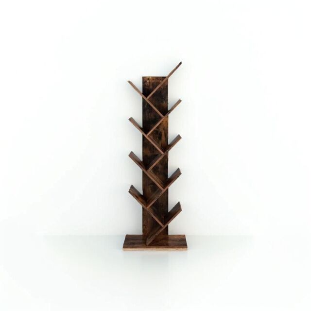 8 Tier Tree Bookshelf Free-standing by Debenhams | ufurnish.com