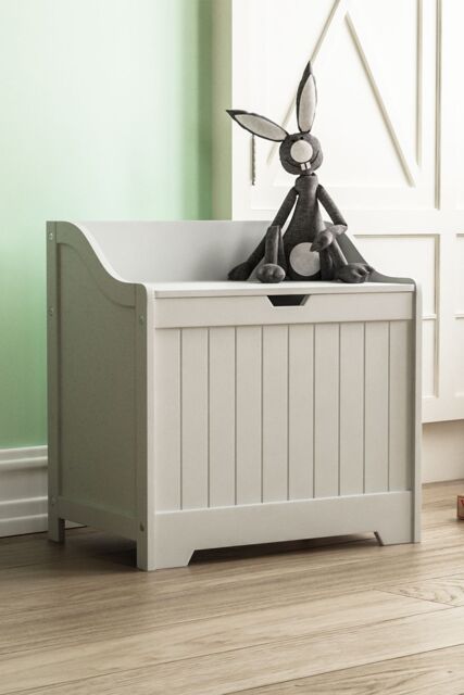 Vida Designs Priano Dual-Purpose Storage Toy Box Laundy Chest by ...