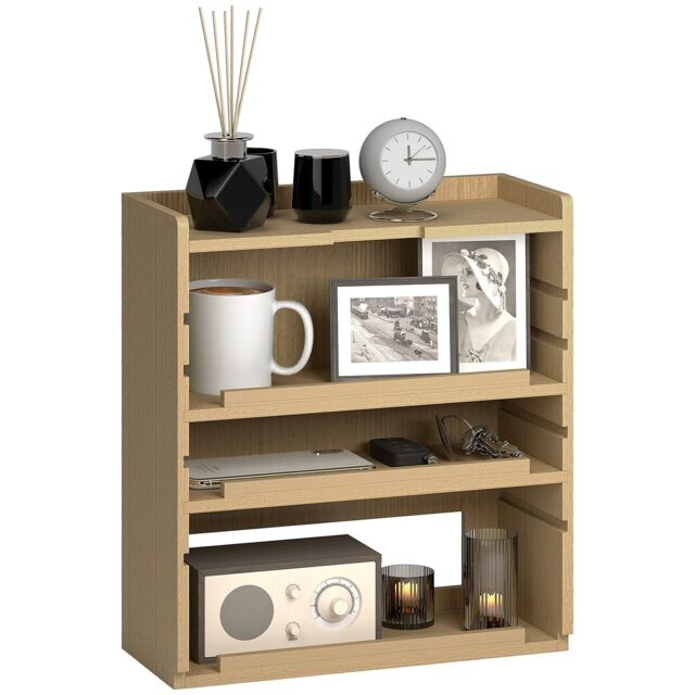 Multifunctional Desk Tidy Organiser with Adjustable Shelves for Paper ...