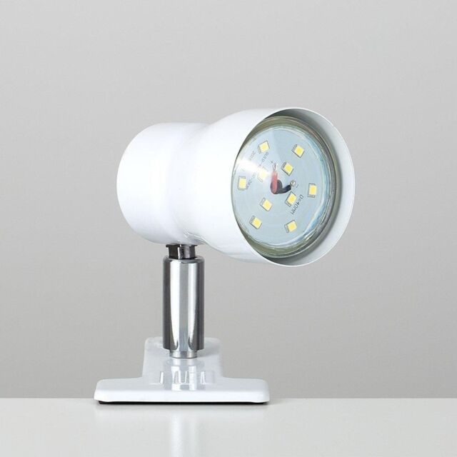 ValueLights Clip-On Adjustable Spotlight White Clip Spotlight by ...