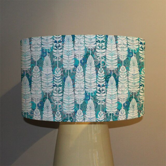 Benjamin Tate Design tribal art animal ceiling lamp shade in Natural by ...