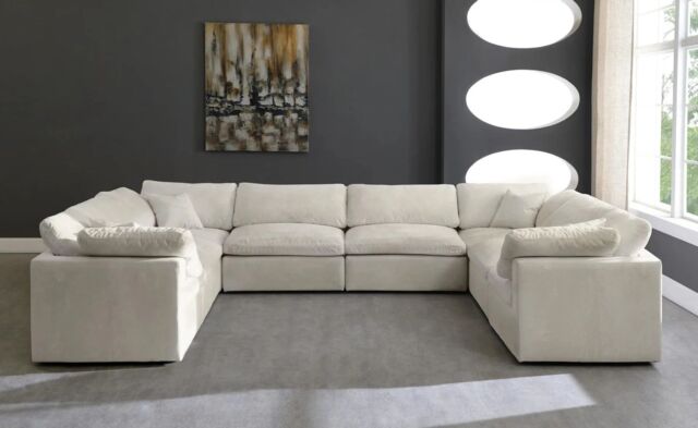 Windsor U Shape Sofa Modular Large Universal Fabric Corner by Debenhams ...