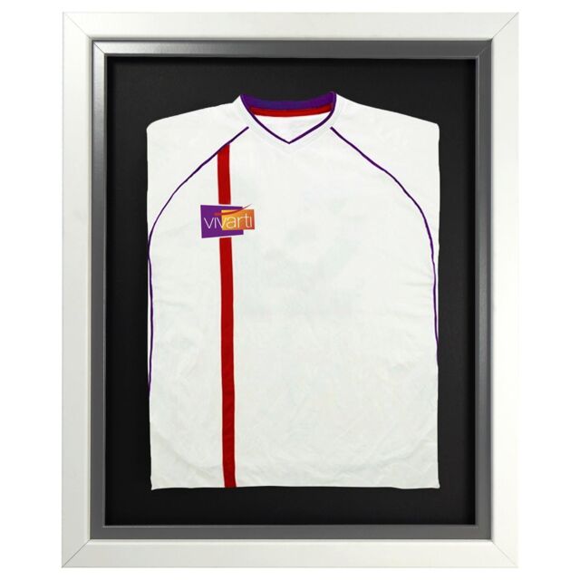 Infant Standard Mounted Sports Shirt Display Frame with Gloss White ...