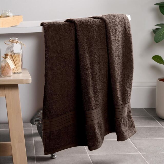 Luxury 100% Cotton Bath Sheet Bathroom Towel by Debenhams | ufurnish.com