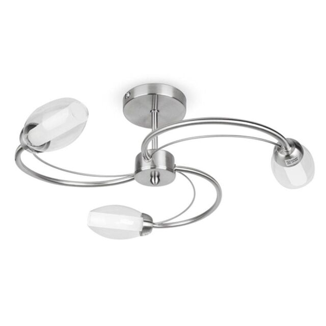 Caprice 3 Way Silver Ceiling Bar Light by Debenhams | ufurnish.com