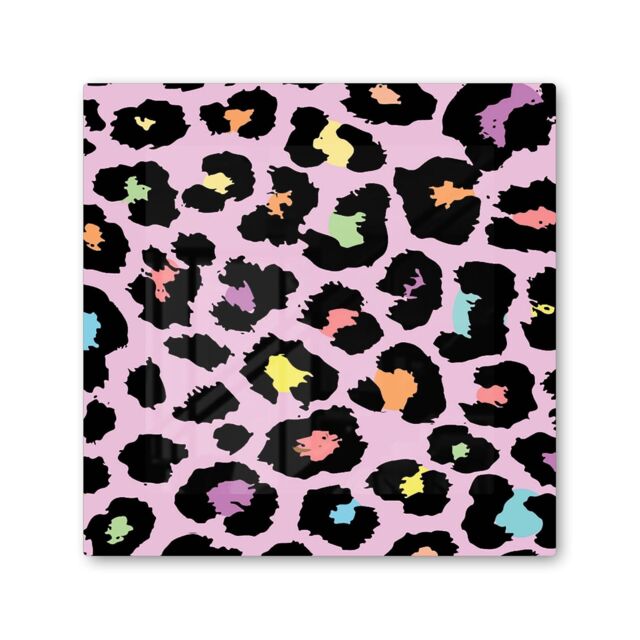 Pink Leopard Print HD Metal Print by Debenhams | ufurnish.com