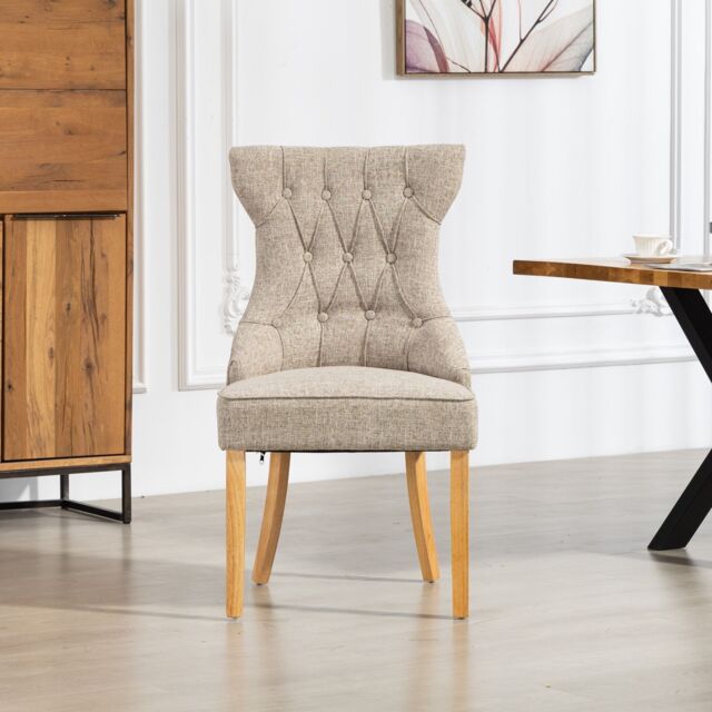 Tiana Fabric Dining Chairs - Set of 2 by Debenhams | ufurnish.com
