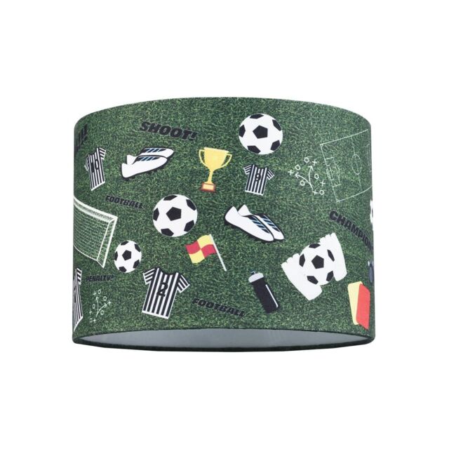Football Themed Cotton Fabric Lamp Shade with Grass Background by ...