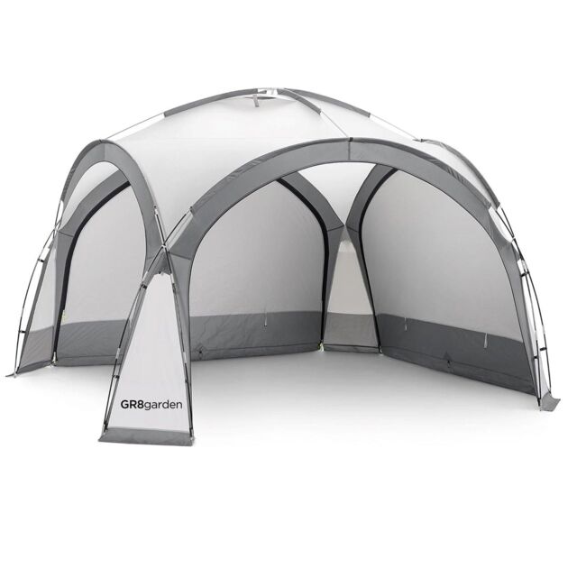 Dome Event Shelter Waterproof Gazebo UV Protection Tent & Side Walls 3 ...