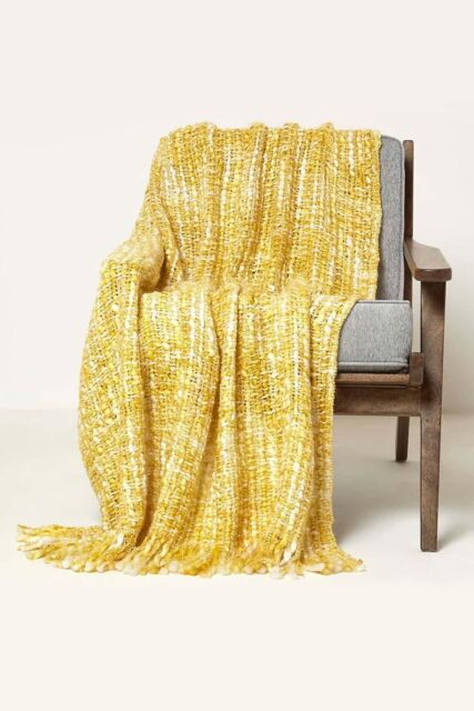 Ophelia Soft Throw with Tassels by Debenhams | ufurnish.com