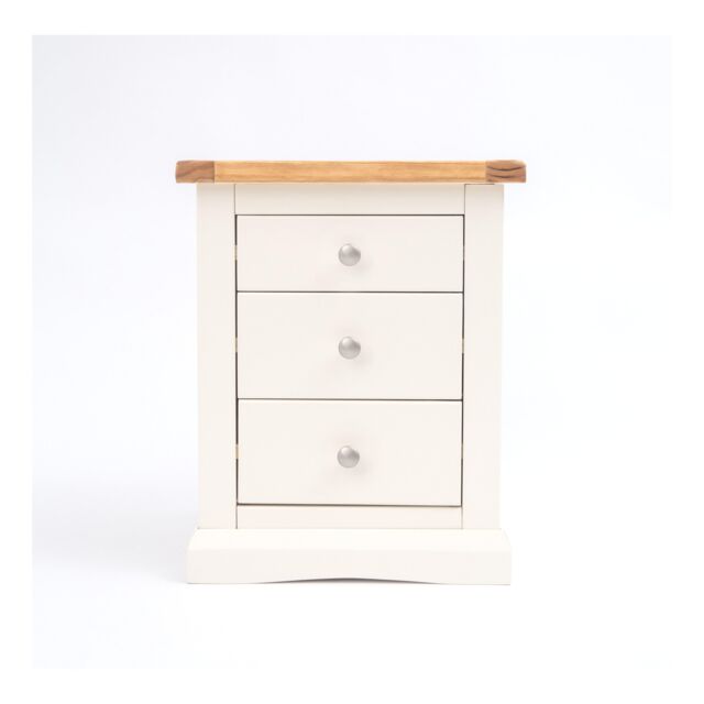Castelli 3 Drawer Bedside Table by Debenhams | ufurnish.com