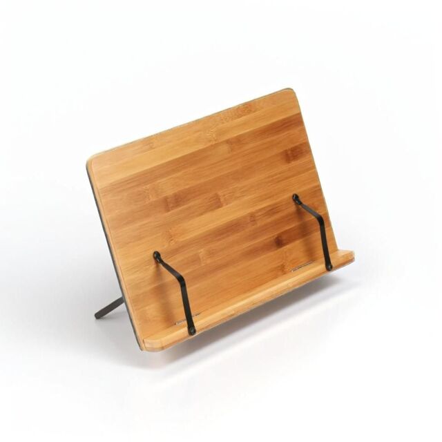 Wooden Bamboo Recipe Book Stand and Tablet Stand by Debenhams ...