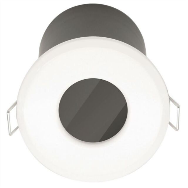 First Choice Lighting Set of 12 Fire Rated Bathroom Downlights - White ...