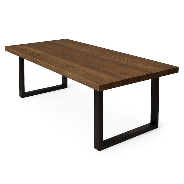 Sleek & Slender Reclaimed Rustic Dining Table by Debenhams | ufurnish.com