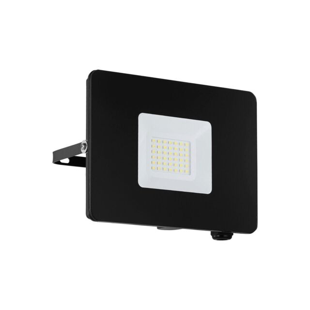 IP65 Outdoor Wall Flood Light Black Adjustable 30W Built in LED Porch ...