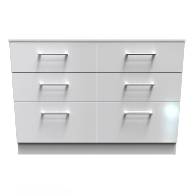 Ready Assembled 2 U Chester 6 Drawer Wide Chest (Ready Assembled) in ...