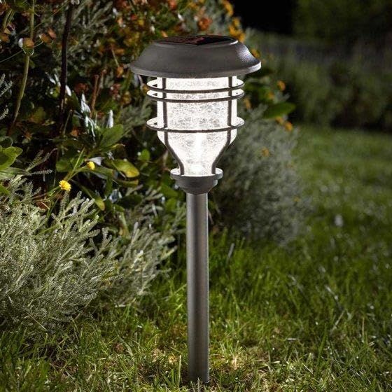 LED Solar Power Pathway Lights - Outdoor Waterproof Lighting by ...