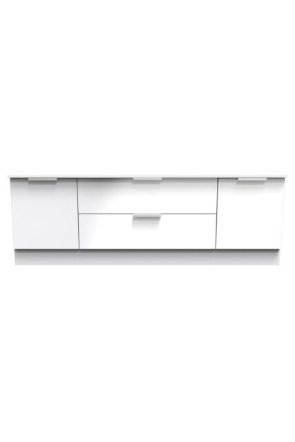 Ready Assembled 2 U Dover 2 Door 2 Drawer Superwide TV Unit (Ready ...