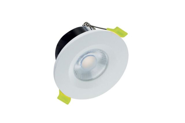 JSeries LowProfile Fire Rated Downlight 68mm Cutout IP65 800LM 8W 3000K ...