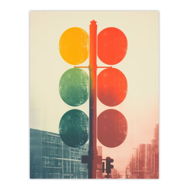 Artery8 Mixed Signals By Sofia Francis Urban Traffic Lights Red Amber ...