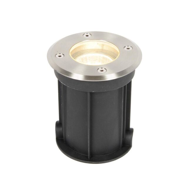 Pan Outdoor Recessed Ground Light Stainless Steel IP44 by Debenhams ...
