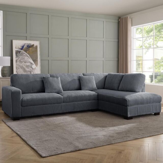 Tate Corner Sofa, Right Hand Facing by Debenhams | ufurnish.com