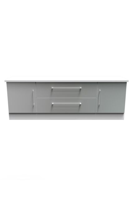 Ready Assembled 2 U Gloucester 2 Door 2 Drawer Superwide TV Unit (Ready ...