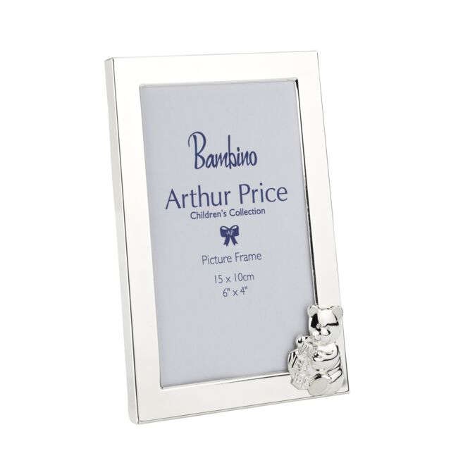 Bambino 'Teddy Bear' Photo Frame Holds 6 x 4 Inch Photo Luxury Children ...