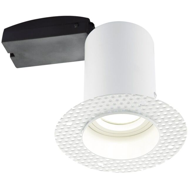 Loops Plaster-In Fire Rated Ceiling Downlight - 50W GU10 Reflector LED ...